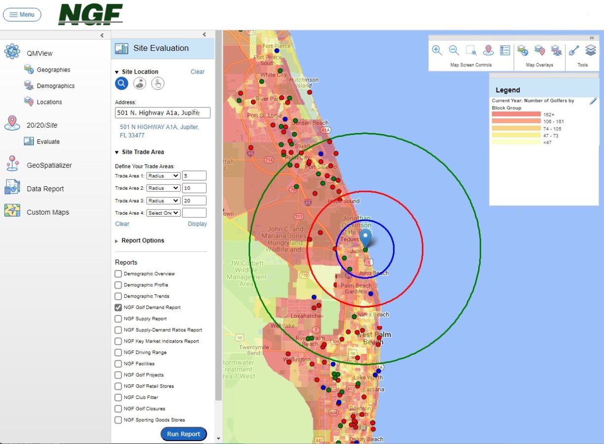 What is GolfMAP - National Golf Foundation